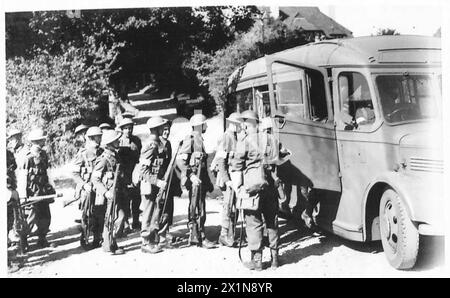 THE NEW TRAFFIC CONTROL ARMY UNIT - Traffic Control members leaving one ...
