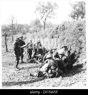ITALY : FIFTH ARMY : BATTLE PATROL - Some of the weapons used by the ...