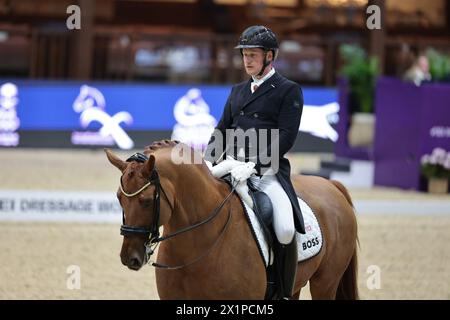 Matthias Alexander Rath of Germany with Destacado FRH during the ...