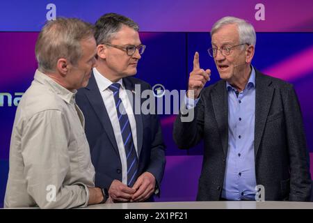 Hannes Jaenicke, Roderich Kiesewetter, Heinrich von Pierer und Sandra ...