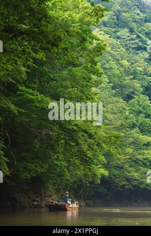 Geibikei gorge, Boat riding activity, historic and scenic sites natural ...