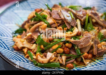 A delicious Chinese dish, cold goose offal Stock Photo - Alamy