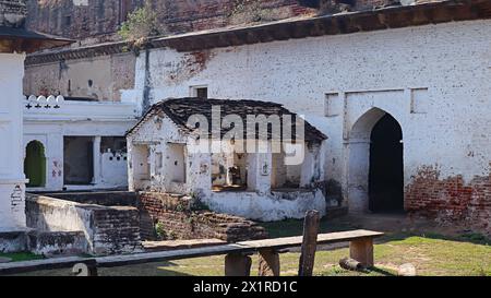 the Main Palace View of Samthar Fort, Jhansi, Uttar Pradesh, India ...