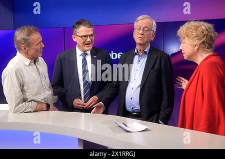 Hannes Jaenicke, Roderich Kiesewetter, Heinrich von Pierer und Sandra ...
