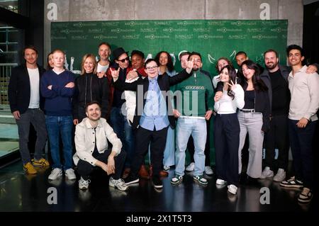 Phil Laude und Tim Alberti bei der Premiere der 2. Staffel der ...
