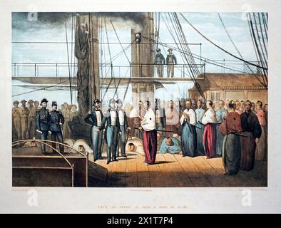 Visit from the Daimyo of Hizen / Souvenir du Japon.(1865).Count Johan ...