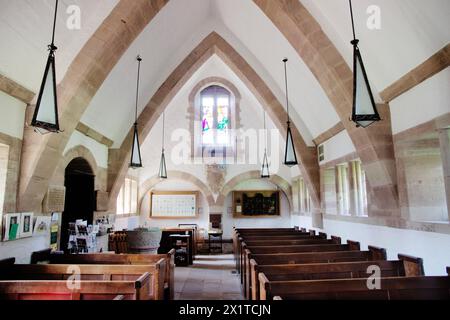 All Saints’ Church, Brockhampton, a Grade I listed building, was ...
