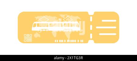 Booking a ticket for travel. Tourist ticket for the subway. City ticket ...