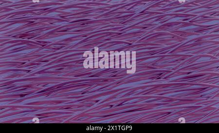 Lavender Lattice: The Fluid Dance of Abstract Purple Strands Stock ...