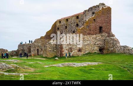 Hammershus was Scandinavia's largest medieval fortification and is one ...