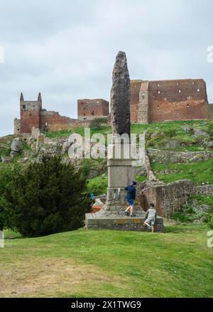 Hammershus was Scandinavia's largest medieval fortification and is one ...