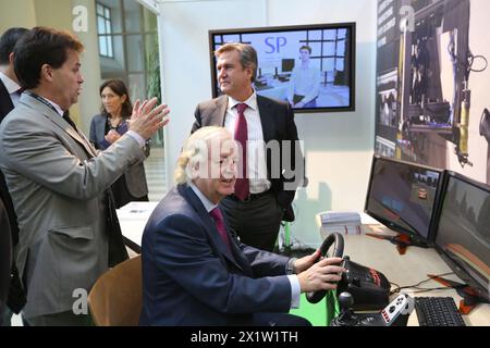 Convention, Green cars, Palacio Europa, Vitoria Gasteiz, Araba, Basque ...