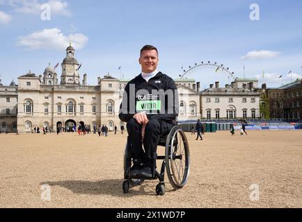 David Weir #p# a press conference at TCS London Marathon Media Centre ...