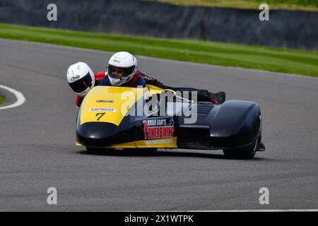 Brian Gray, Sarah Stokoe, LCR-Yamaha, First time at Goodwood a Sidecar ...
