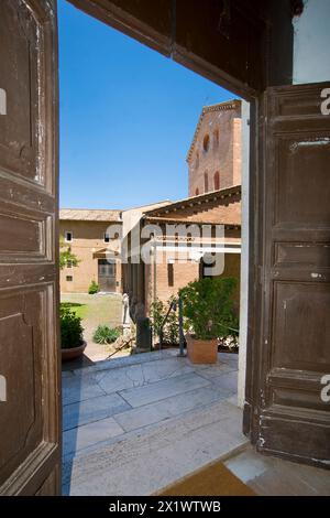 Church of Saints Vincent and Anastasius. Tre Fontane Abbey. Rome. Lazio ...