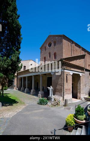 Church of Saints Vincent and Anastasius. Tre Fontane Abbey. Rome. Lazio ...