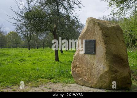 Nehou, France - Apr 15, 2024: Memorial Camp Patton. Near Nehou was in ...