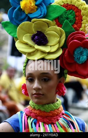 Bejuma, Carabobo, Venezuela. 17th Apr, 2024. April 18, 2024. A model ...