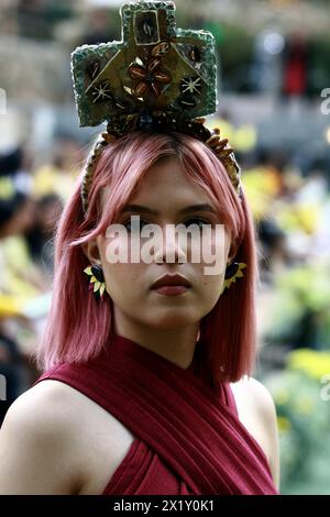 Bejuma, Carabobo, Venezuela. 17th Apr, 2024. April 18, 2024. A couple ...