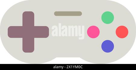 Colorful icon of a video game controller Stock Vector Image & Art - Alamy