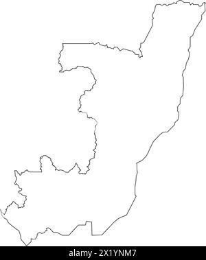 Democratic Republic of the Congo political map of administrative ...