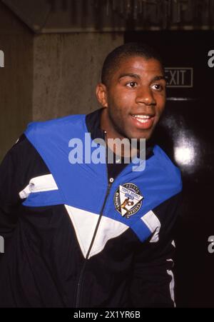Earvin 'Magic' Johnson 1989 Credit: Ralph Dominguez/MediaPunch Stock ...