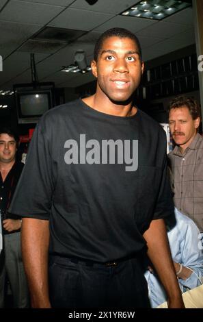 Earvin 'Magic' Johnson 1989 Credit: Ralph Dominguez/MediaPunch Stock ...