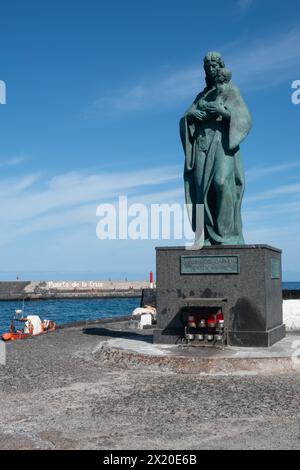 Patron saint of the Canary Islands, Virgen de la Candelaria in the ...