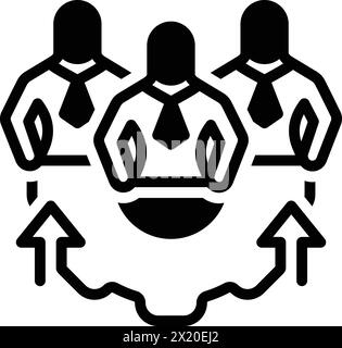 Icon for team building, team bonding Stock Vector Image & Art - Alamy