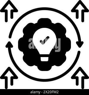 Update process icon. Upgrade or reload system progress. Software change ...