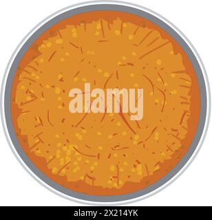 powder paprika red cartoon vector illustration Stock Vector Image & Art ...