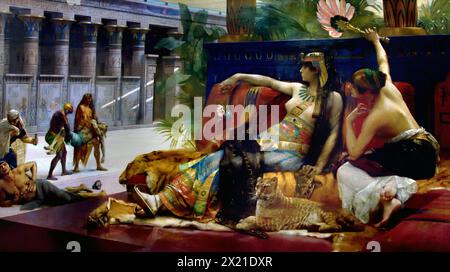 Cleopatra by Alexandre Cabanel 1887 Royal Museum of Fine Arts, Antwerp ...