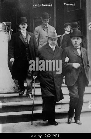 Judge Dunbar and Edmands, Photo shows Judge Philip R. Dunbar with Moses ...