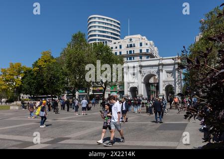 Exterior view of The Bryanston from Marble Arch. The Bryanston - Hyde ...