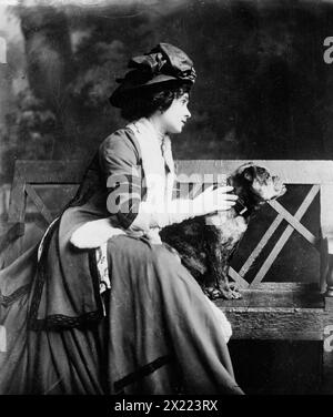 Portrait of Lady Marjorie Manners, an aristocrat and social figure ...