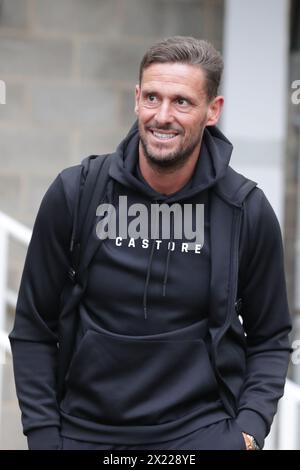 Newcastle assistant manager Jason Tindall celebrates after winning the ...