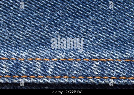 Light blue washed faded denim fabric texture swatch Stock Photo - Alamy