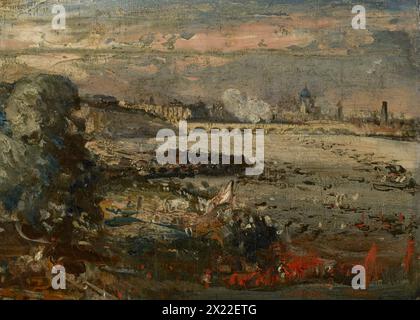 The Opening of Waterloo Bridge, Whitehall Stairs, June 18th, 1817, John ...