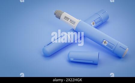 Semaglutide diabetes medication Stock Photo - Alamy