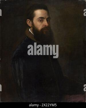 Portrait of Antonio Anselmi 1550 by Titian Stock Photo - Alamy