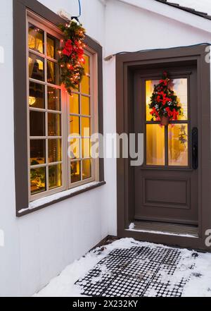 Old circa 1886 white with beige and brown trim Canadiana cottage style ...