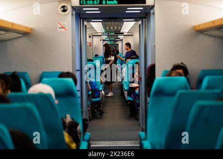 Shanghai Transrapid Maglev Shanghai maglev train stop train station ...