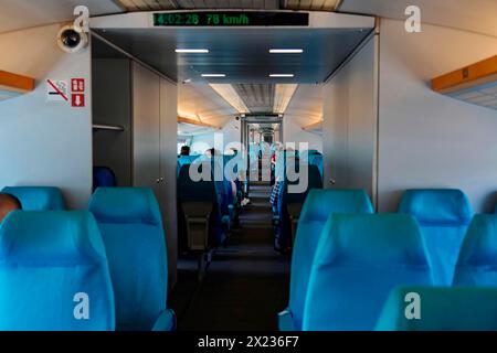 Maglev Train Interior View, Shanghai, China Stock Photo - Alamy