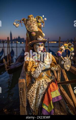 Night shot in Venice, Italy Stock Photo - Alamy