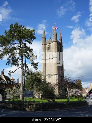 St Peters Church dating from the 15th Century Stock Photo - Alamy