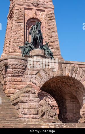 Kaiser Wilhelm National Monument, Barbarossa Monument, Kyffhaeuser ...