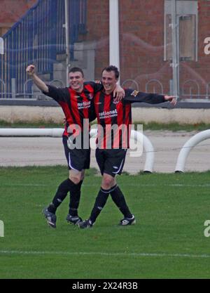 Stuart Dallas Crusaders FC. Stuart Dallas (right) with Chris Morrow and ...