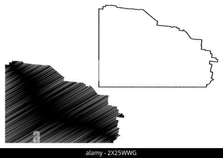 Shire of Bulloo (Commonwealth of Australia, Queensland state) map ...