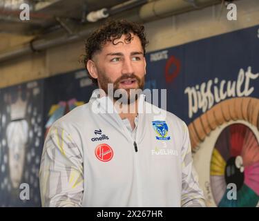 Toby King of Warrington Wolves arrives ahead of his Testimonial match ...