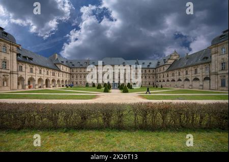 Former Cistercian monastery Ebrach, today Bavarian prison, Ebrach ...